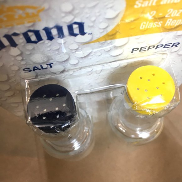 Corona | Dining | Corona Extra Light Beer Bottles Salt Pepper Nwt ...
